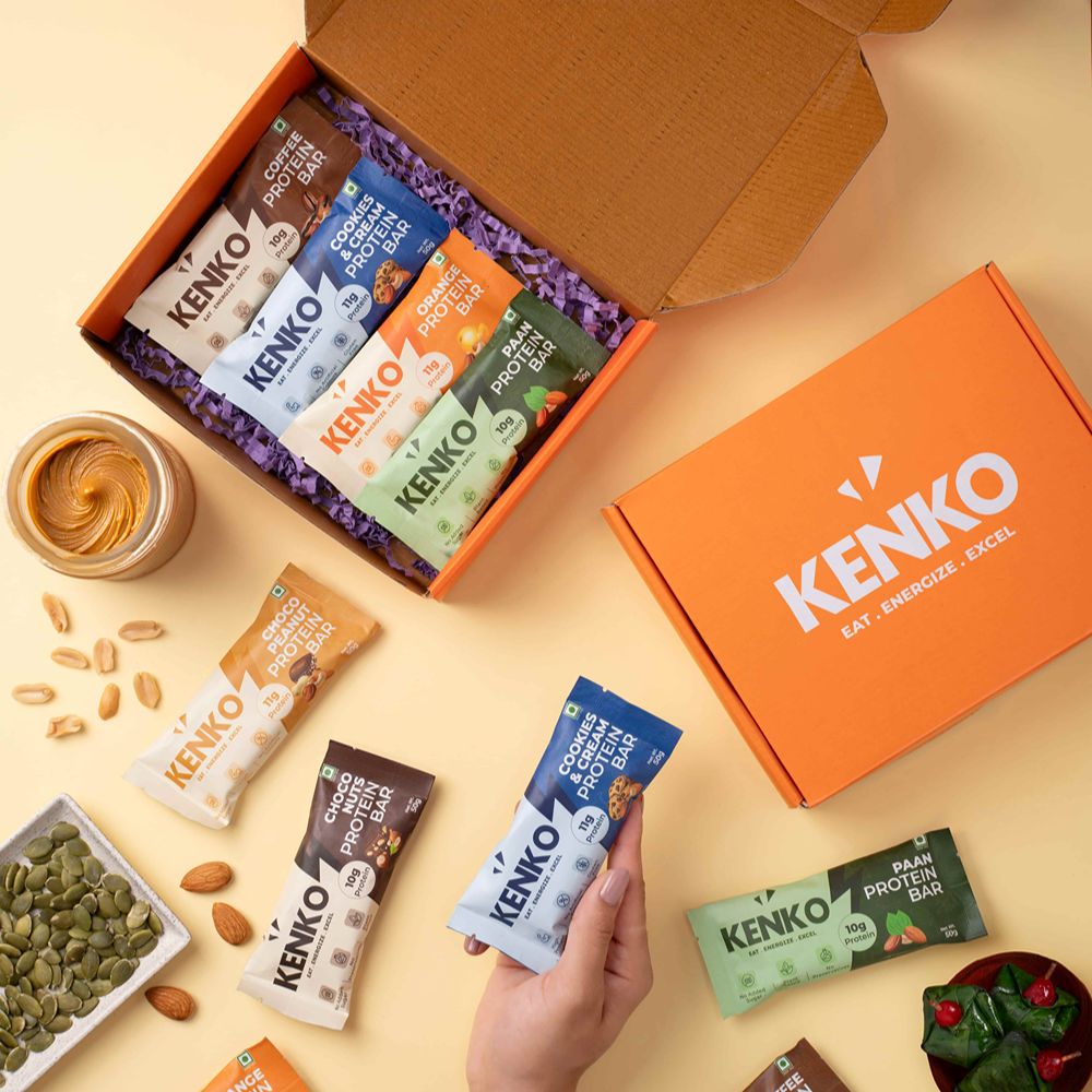 Best Protein Bar Variety Pack in India, Full Review of Kenko’s 6 Flavo ...